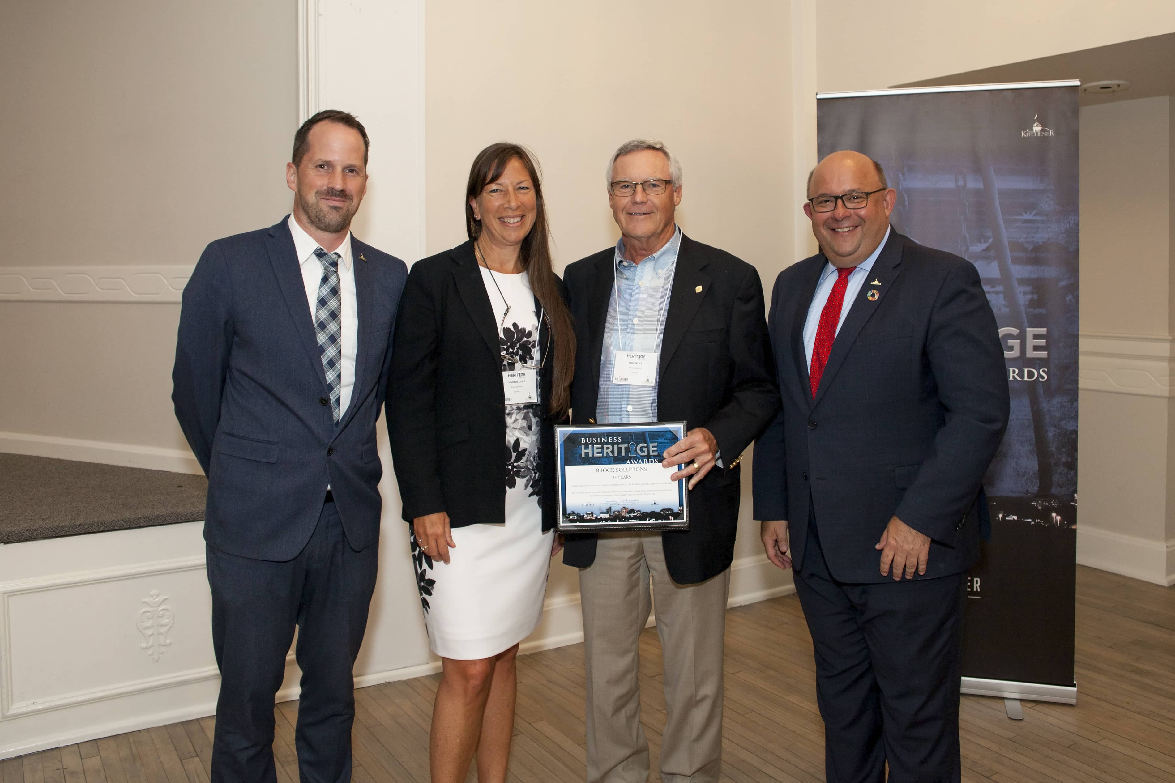 Brock Solutions Awarded Business Heritage Award for the 25 Year ...