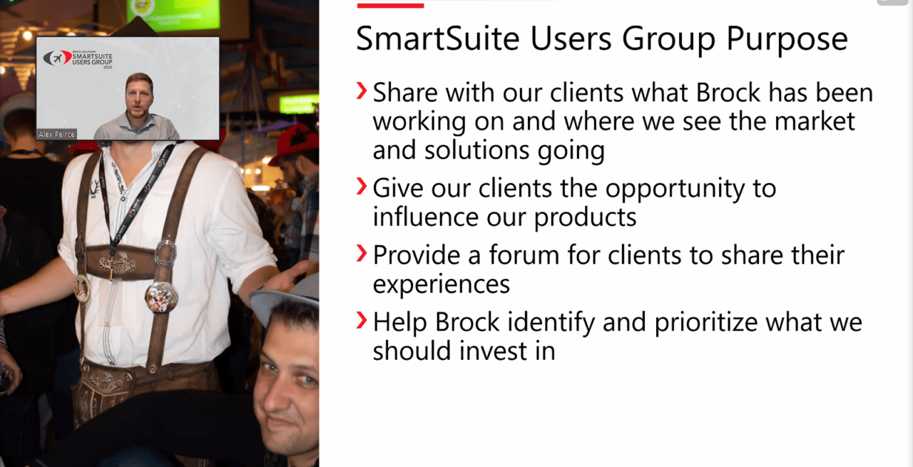 Brock Solutions Hosts First Virtual SmartSuite Users Group - Brock ...